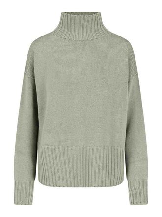 Drumohr Pull Col Roul&eacute; - Vert