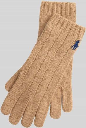 Polo Ralph Lauren Handschuhe aus Woll-Mix mit Logo-Stitching