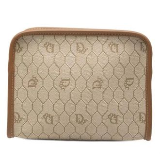 Dior Pre-owned Vintage Canvas Pouch - - Pre-owned - Damen - Beige - ONE SIZE