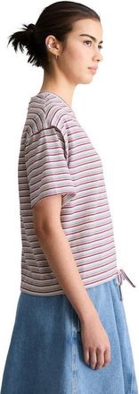 Marc O'Polo Denim T-Shirt mit Tunnelzug am Saum