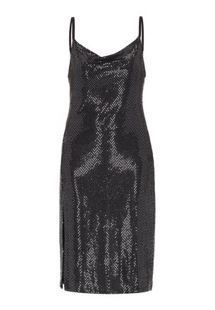 Mymo Kleid Frauen Schwarz