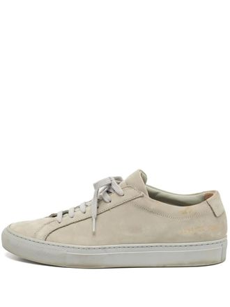 Common Projects baskets Achilles en daim pre-owned - Gris