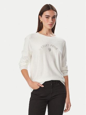 Liu Jo Pullover TF6037 MS049 Creme Regular Fit
