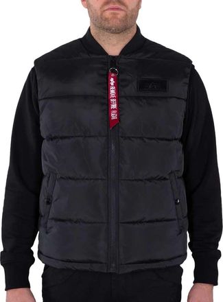 Alpha Industries Alpha Industries Herren Puffer Vest LW Weste, Black, 3XL