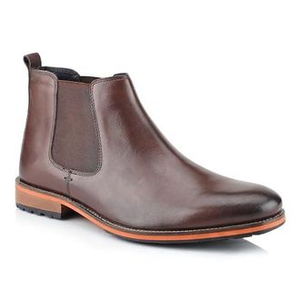 Silver Street London Homme Argyll Bottine Chelsea, Marron, 45.5 EU