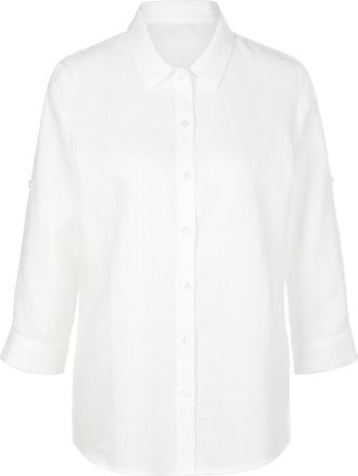 Peter Hahn Bluse Peter Hahn weiss