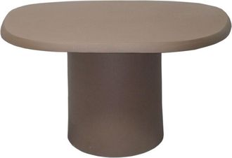 Vente-Unique Table basse en m&eacute;tal - Taupe - ZINARA