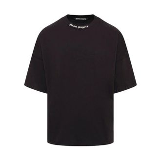 Palm Angels Homme, Tops, Noir, Taille: M T-Chemises