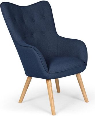 Paris Prix Fauteuil Scandinave Aimee 67cm Bleu
