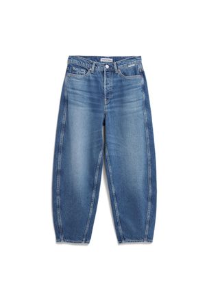Armedangels Damen Barrel Jeans recycelte Baumwolle BAARLY Barrel Loose Fit Crunchy