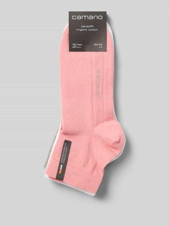 Camano Socken mit Stretch-Anteil im 3er-Pack