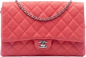 Chanel Sac bandouli&egrave;re matelass&eacute; vintage doccasion - Femme - Pre-owned - Rose - Taille: ONE Size