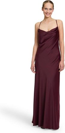 Vera Mont Abendkleid Damen Abendkleid mit Wasserfallausschnitt