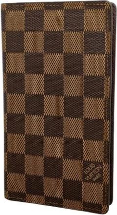 Louis Vuitton unisex, Pre-owned, Brun, Taille: ONE Size Portefeuille en tissu Pre-owned
