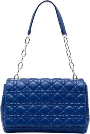 Dior Pre-owned Sac bandouli&egrave;re vintage - Femme - Pre-owned - Bleu - Taille: ONE Size