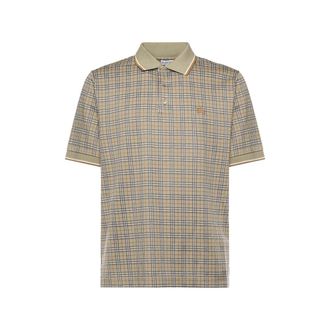 Burberry Check-pattern Polo Shirt