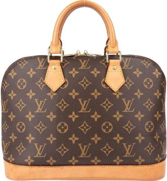 Louis Vuitton Crossbody Bags - Louis Vuitton Canvas Monogram Alma PM Handbag - Gr. unisize - in Braun - für Damen
