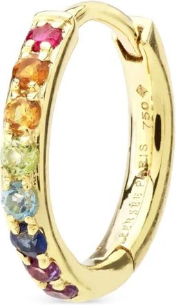 Persée 18kt Gelbgoldohrring mit Diamanten