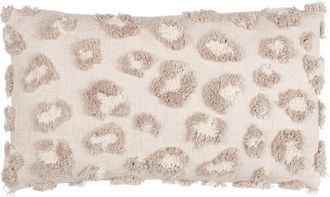 furn. Maeve Kissenbezug, Leopardenmuster, 50 x 30 cm, Natur, 1 Stück, Bohemian, Heimdekoration
