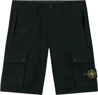Stone Island Homme, Shorts, Noir, Taille: W32 Cargo Bermuda Shorts