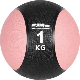 Sport-Tec Medizinball ø 19 cm, 1 kg, pink