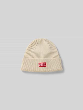 Diesel Beanie mit Label-Detail