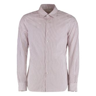 Slowear Slowear, Homme, Chemises, Multicolore, Taille: M Glanshirt Chemise &agrave; Rayures en Coton