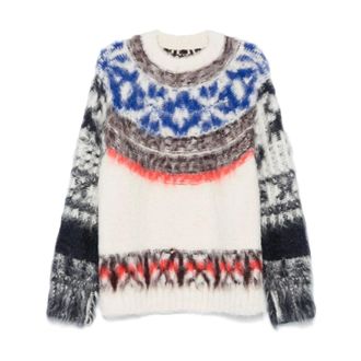 sacai Herren, Strickwaren, Mehrfarbig, MGr&ouml;&szlig;e