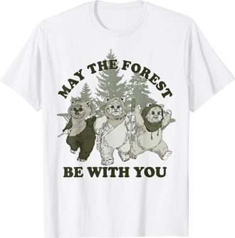 Star Wars Day May The 4th The Forest Be With You Ewoks T-Shirt