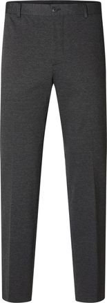 Selected SELETED HOMME Herren SLHSLIM-AITORJERSEY D.GR TRS Flex B NOOS Stoffhose, Dark Grey Melange, 43