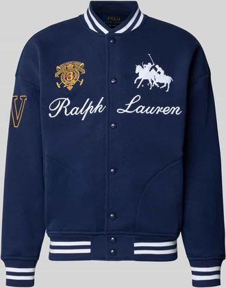 Polo Ralph Lauren Regular Fit College-Jacke aus Baumwoll-Mix