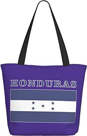AOOEDM Sac shopping pour femme avec drapeau du Honduras 33 x 28 x 19 cm. Le cadeau parfait pour la Saint-Valentin. Cest de la Saint-Valentin pour maman, fill