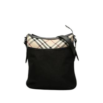 Burberry Pre-owned Nova Check Crossbody Bag - Femme - Pre-owned - Noir - Taille: ONE Size