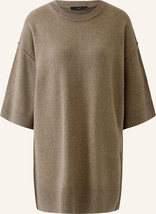 Oui Pullover Mit 3/4-Arm beige