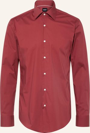 HUGO BOSS Hemd Joe Regular Fit rot