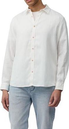 s.Oliver 2164316 Chemise à Manches Longues, Blanc, XL Hommes