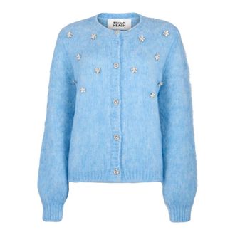 Silvian Heach Quarlen Cardigan - - Knitwear - Damen - Blau - L