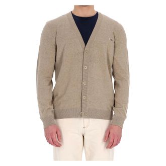 A.P.C. Reine Baumwoll-Cardigan Jamie - - Knitwear - Herren - Beige - L