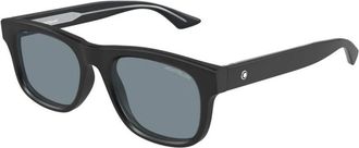 Montblanc Montblanc, Homme, Accessoires, Noir, Taille: 53 MM Mb0421S 003 Lunettes de soleil