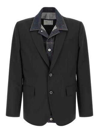 sacai Blazer - Noir