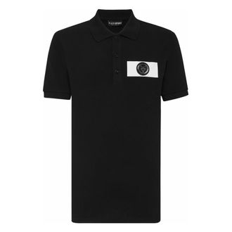 Plein Sport Homme, Tops, Noir, Taille: 3XL Polo Chemises