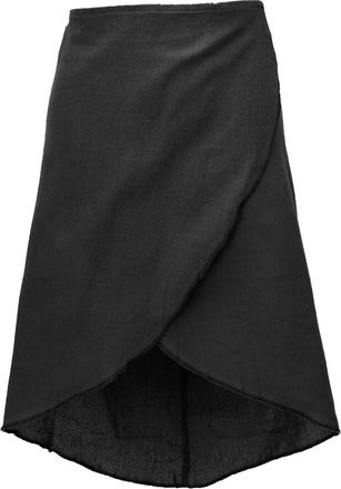 Guru Shop Psytrance Goa Wickelrock, Minirock - Schwarz, Damen, Synthetisch