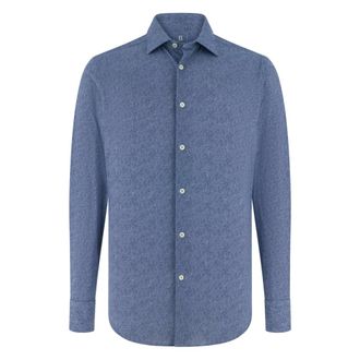 Boggi Milano Herren, Shirts, Blau, XLGr&ouml;&szlig;e