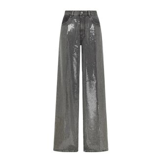 Nine In The Morning Gea Overcarrot Jeans - - Trousers - Damen - Grau - W26