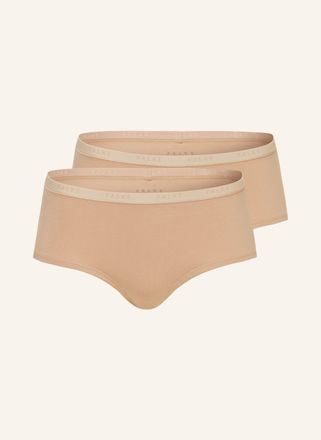 Falke 2er-Pack Panties Daily Comfort braun