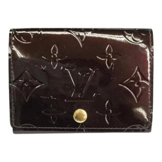 Louis Vuitton Pre-owned Business Card Case - Femme - Pre-owned - Violet - Taille: ONE Size