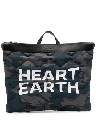 Ports V Rucksack mit Camouflage-Print - Blau