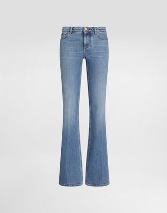 Dolce & Gabbana 5-pocket-jeans Aus Denim - Frau Denim Mehrfarbig 38