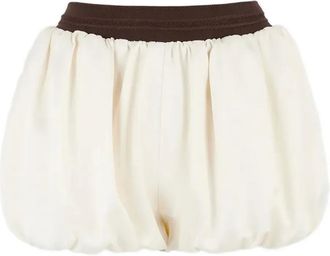 Mani&egrave;re De Voir Zoe Bubble Shorts mit Raffungen - Nude