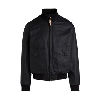 Manifattura Ceccarelli 7072 New Bomber - Homme - Vestes - Noir - Taille: 2XS